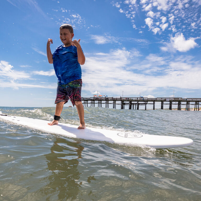 Group Surf Lesson Sandbridge, Virginia Beach | Ocean Rentals LTD
